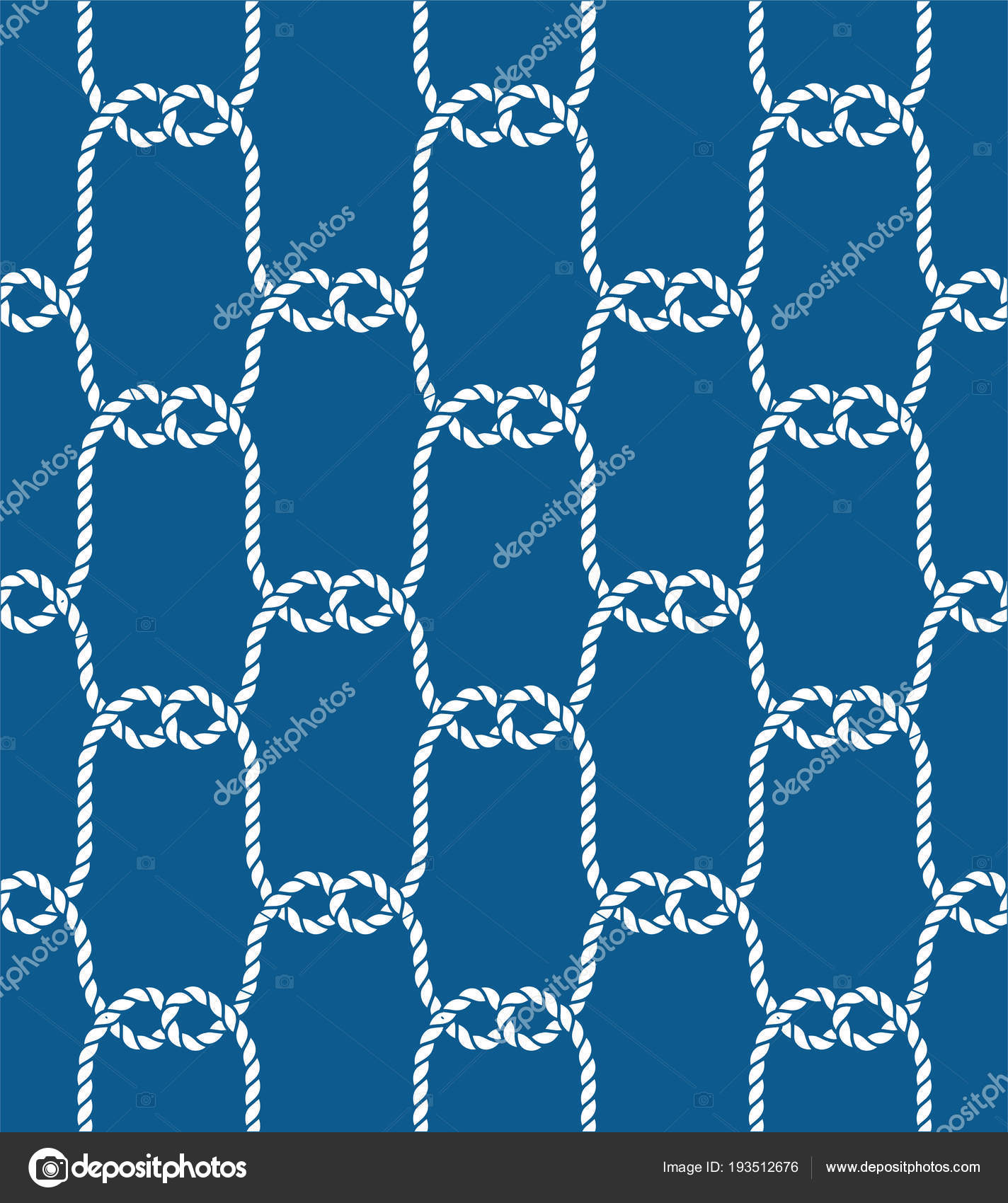 Trendy Maritime Style Background Fabric Wallpaper Wrapping Seamless ...