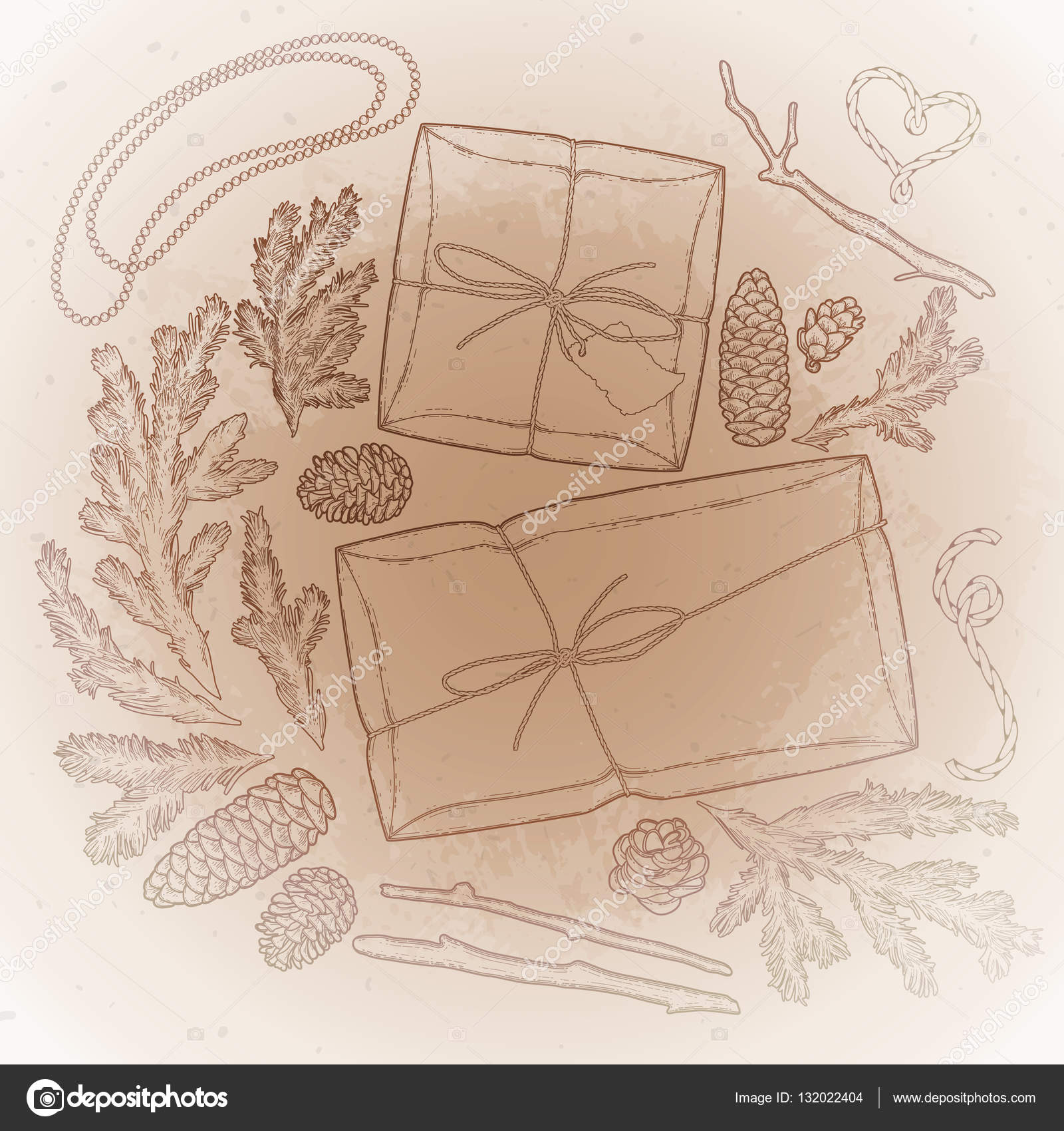 Graphic gift package Stock Vector Image by ©homunkulus28 #132022404