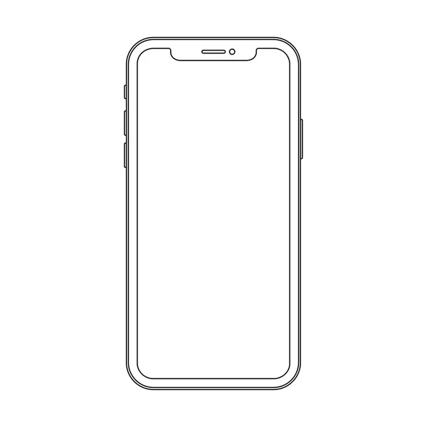 100,000 Iphone outline Vector Images | Depositphotos