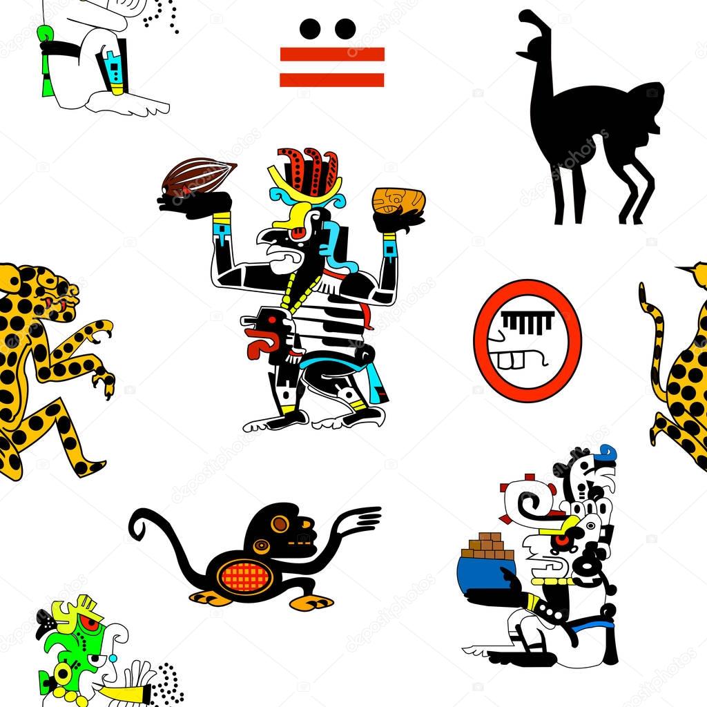 Ethnic patterns of Native Americans: the Aztec, Inca, Maya, Alaska ...