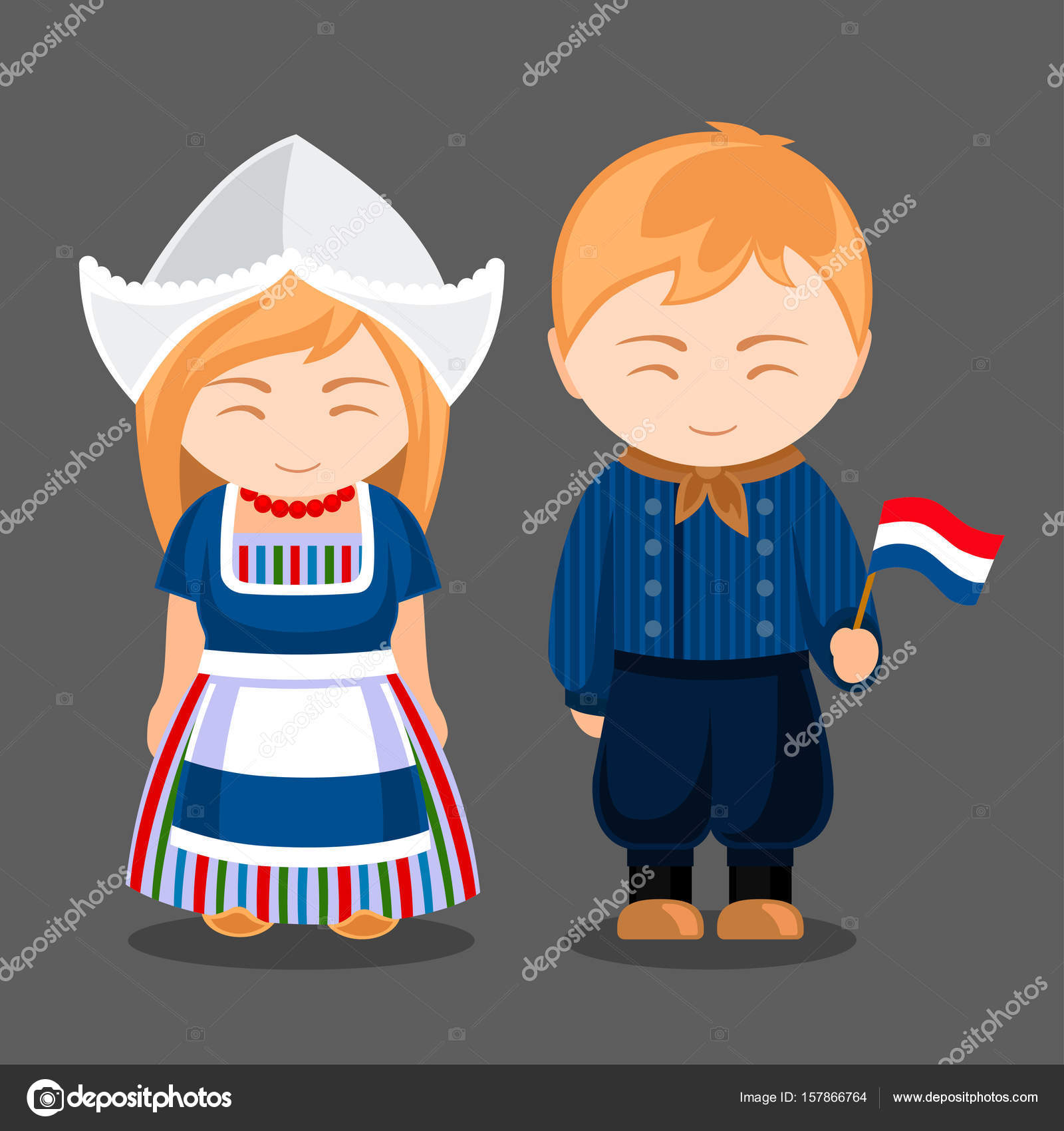 Traditional Dutch Men