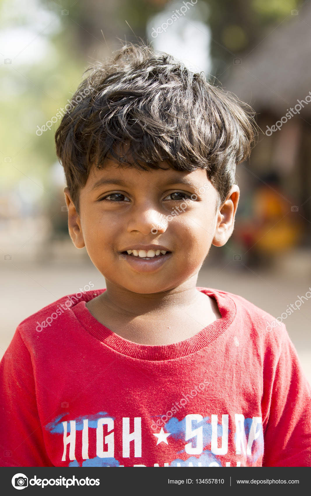 Smiling Indian Children