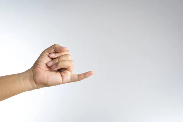 Promise hand sign — Stock Photo © BonNontawat #134427360
