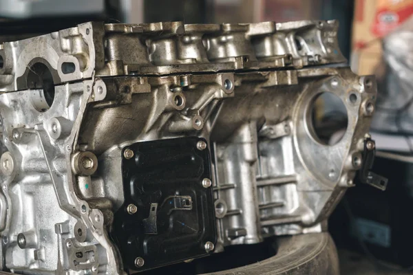 Opened old engine block interior part of ca Stock Photo by ©BonNontawat ...