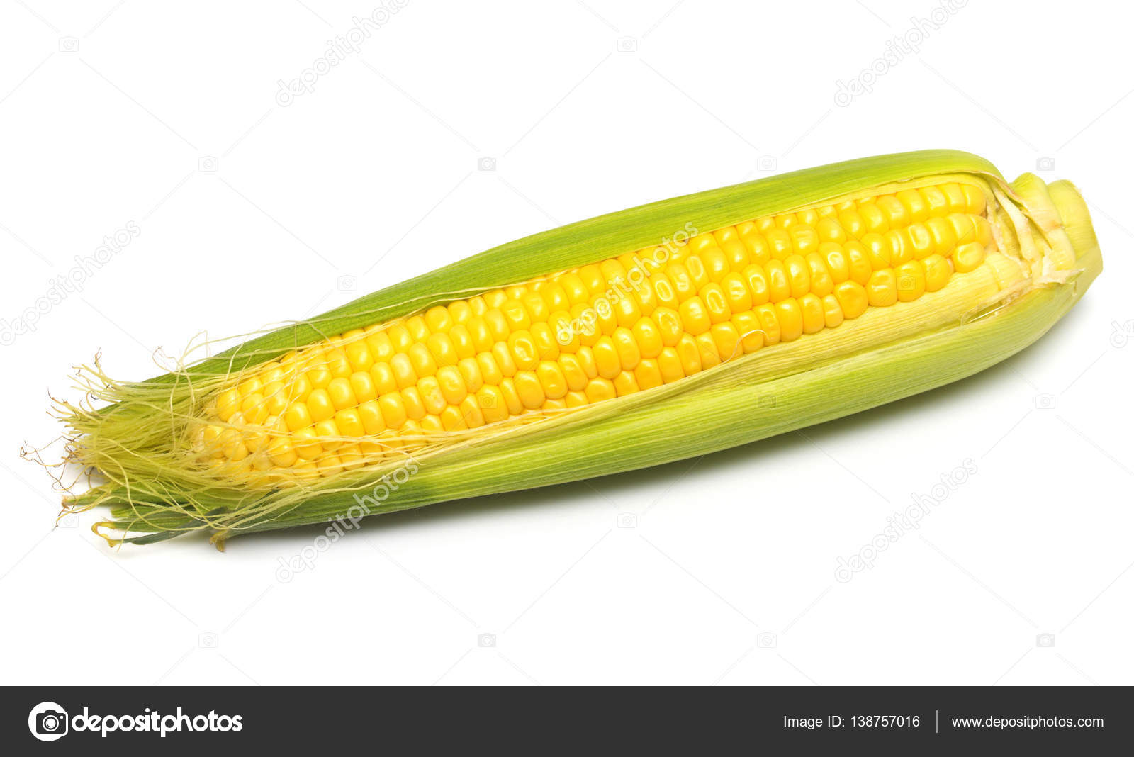 One corn isolated — Stock Photo © FlowerStudio #138757016