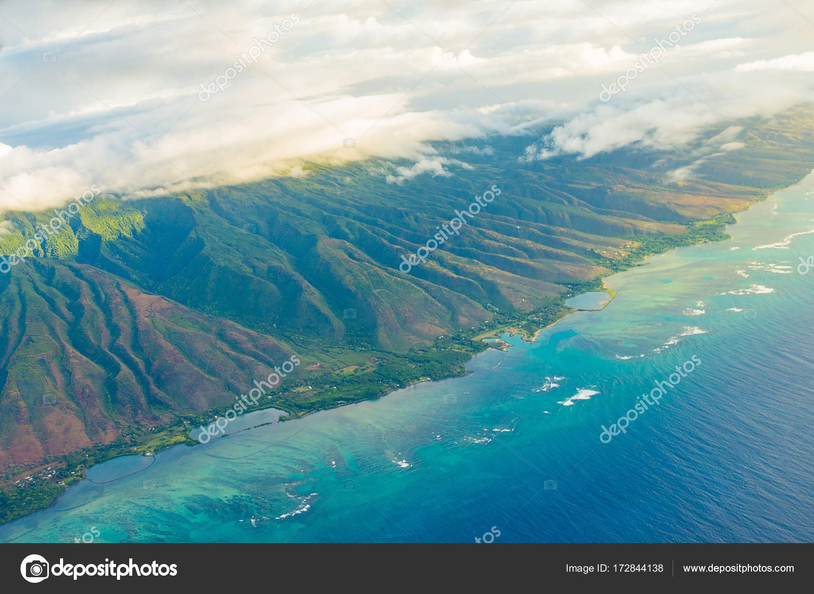 Beautiful Aerial View Huge Island — Stock Photo © ingus.kruklitis.gmail ...