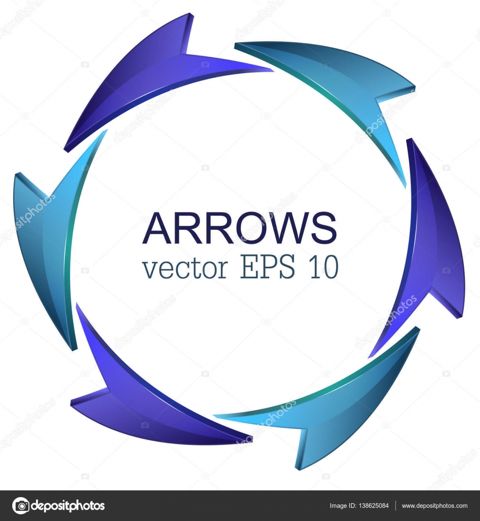 Vector glossy digital realistic arrow frame isolated Stock Vector Image ...