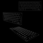 Vector keyboard template Stock Vector Image by ©tuulijumala #2824600