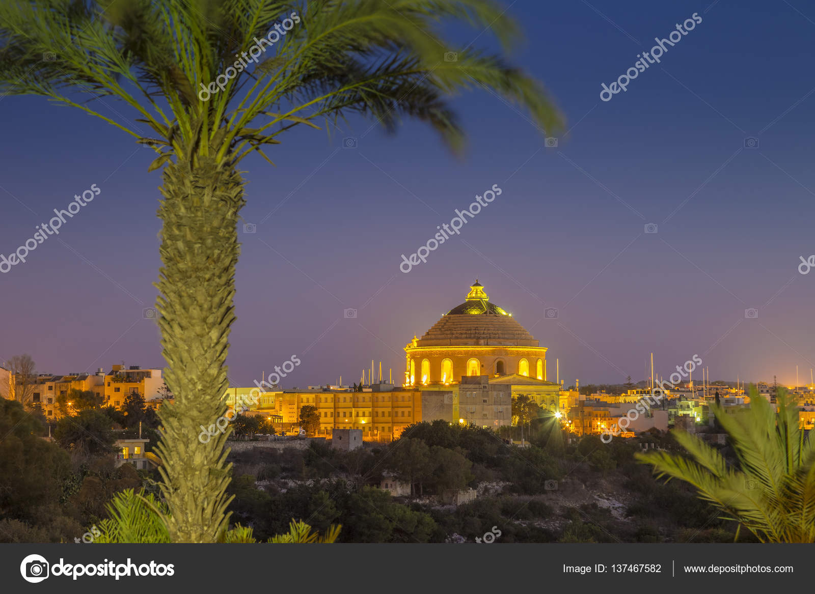 Mosta, Malta - The Mosta Dome or The Church of the Assumption of Our ...