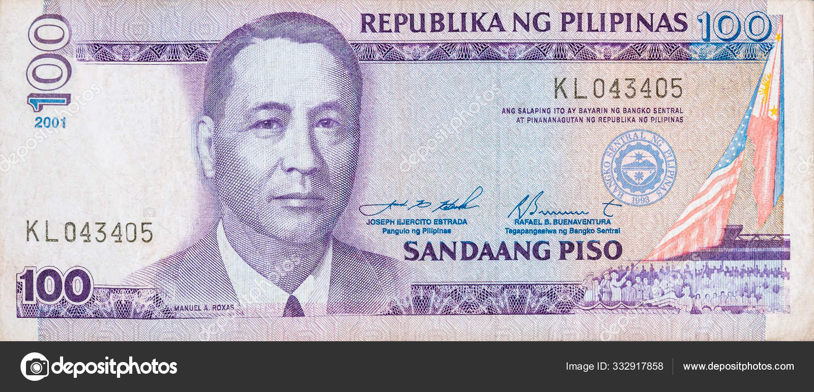 100 Philippine Peso Bill