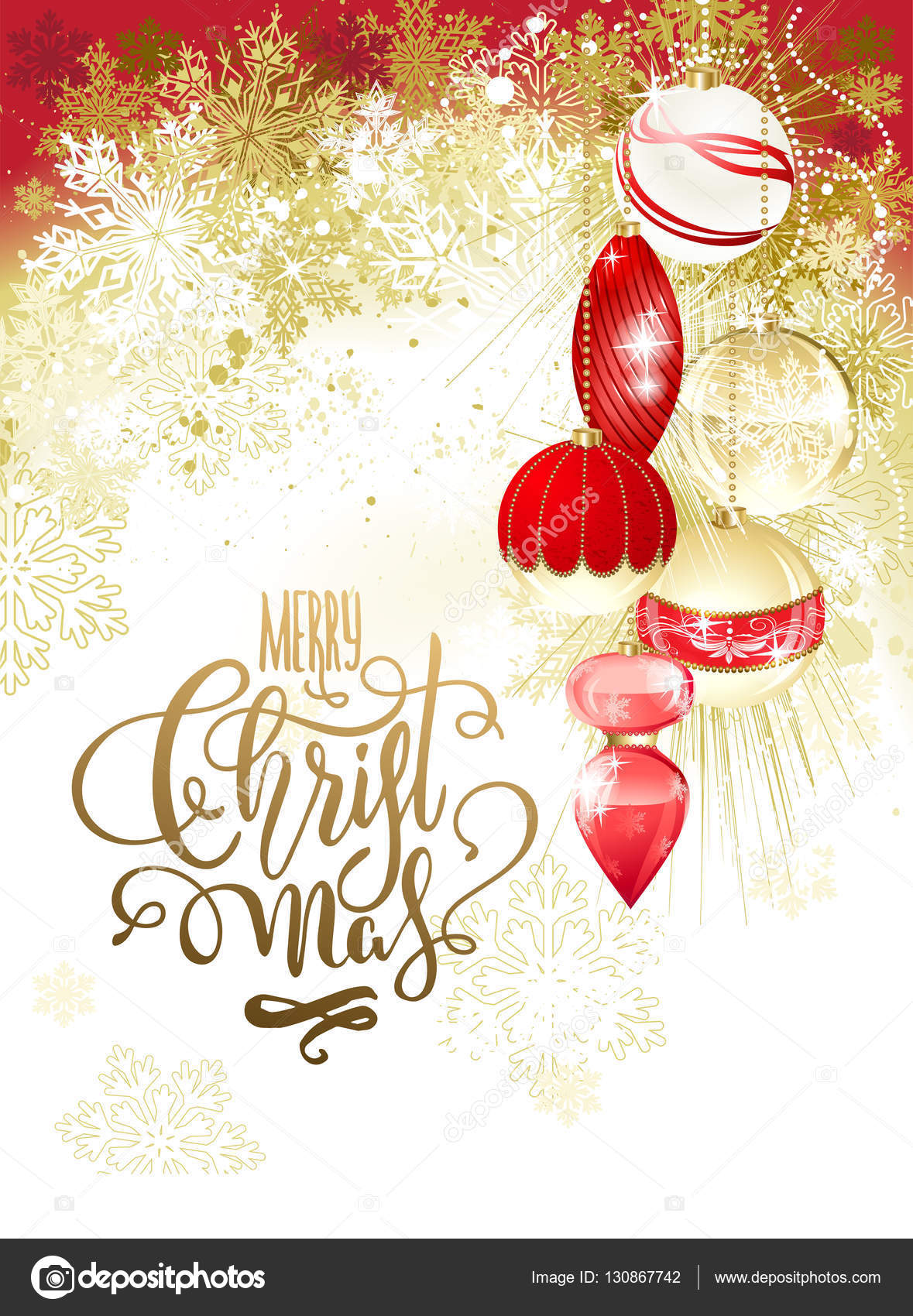 Beautiful christmas background. Stock Vector Image by ©alexdancer ...