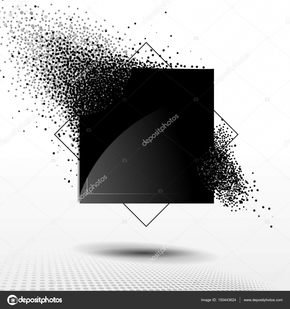 Background with crumbling object. ⬇ Vector Image by © alexdancer ...