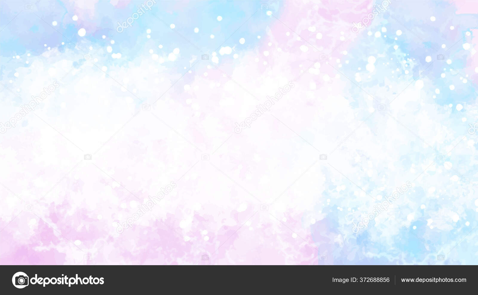 Beautiful Wallpaper Splash Watercolor Multicolor Blue Pink Pastel Color