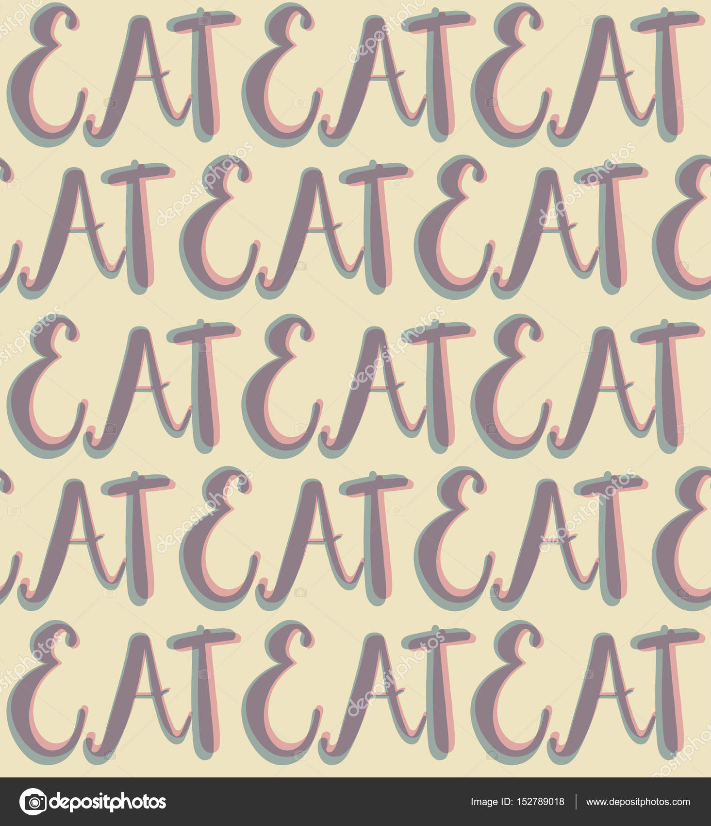 Hand-drawn pattern with label eat me. Stock Vector Image by ©Ksu_Ganz ...