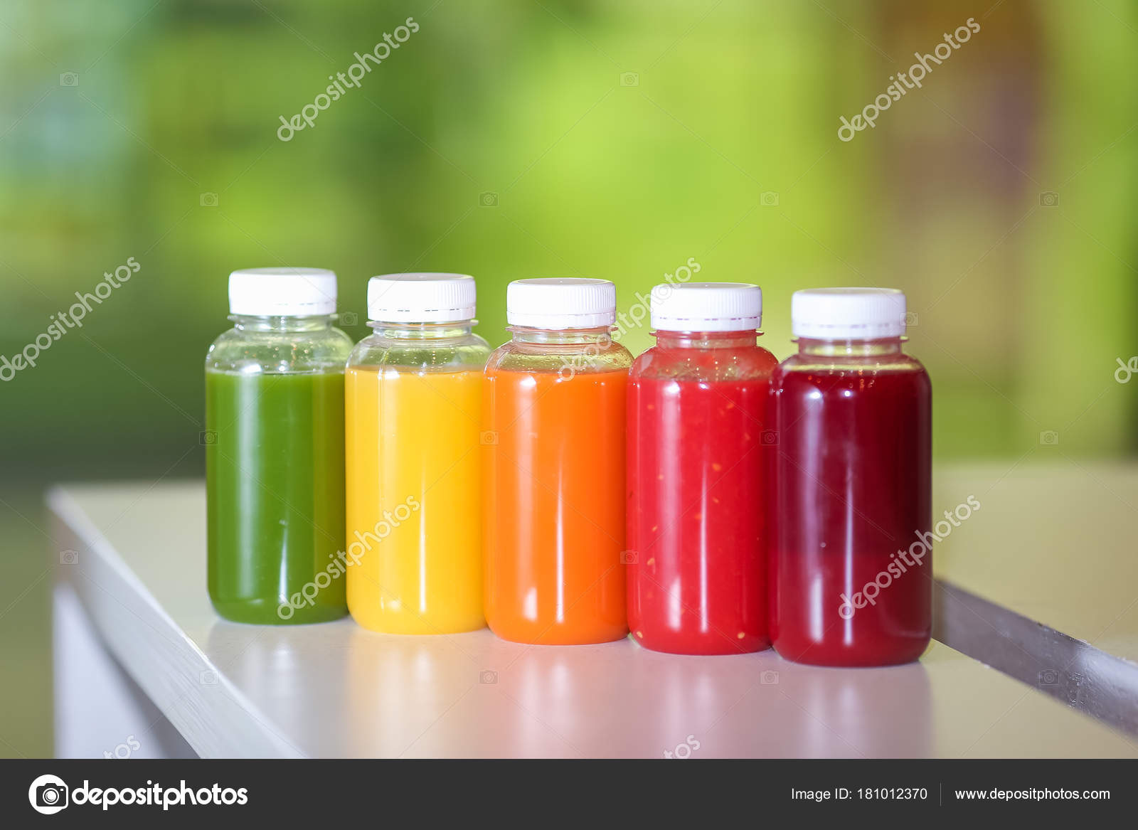 Fresh Juice Mix Fruit Vegetables Healthy Drinks — Stock Photo ...