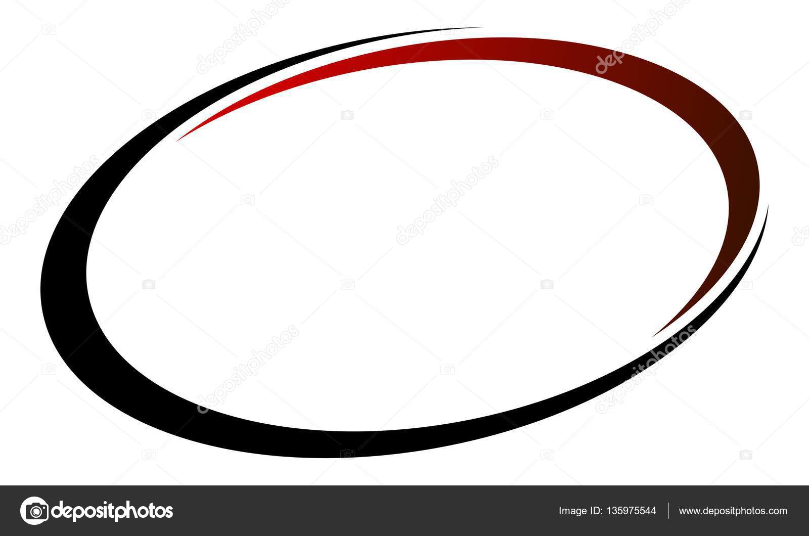 Template Emblem Blank Swoosh Stock Vector Image by ©alluranet #135975544