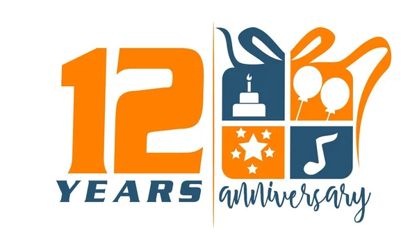 12 years logo Vector Art Stock Images | Depositphotos
