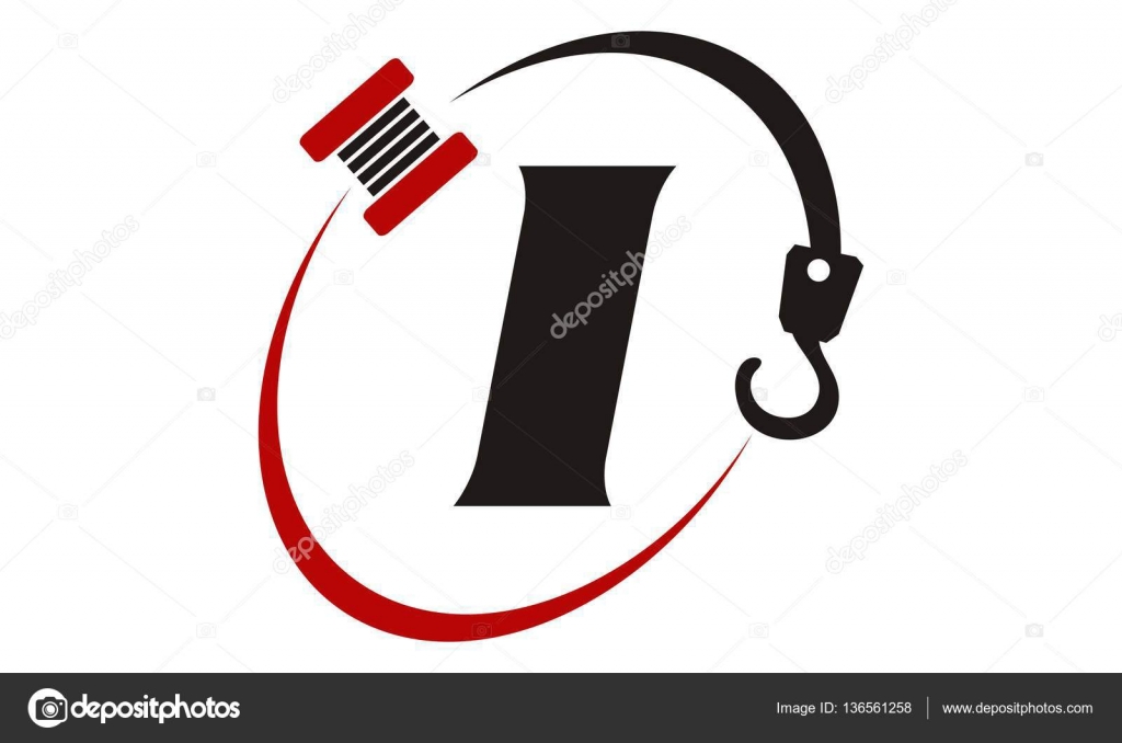 Crane Hook Towing Letter I Stock Vector Image by ©alluranet #136561258