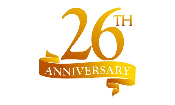 26 years anniversary Stock Vectors, Royalty Free 26 years anniversary ...