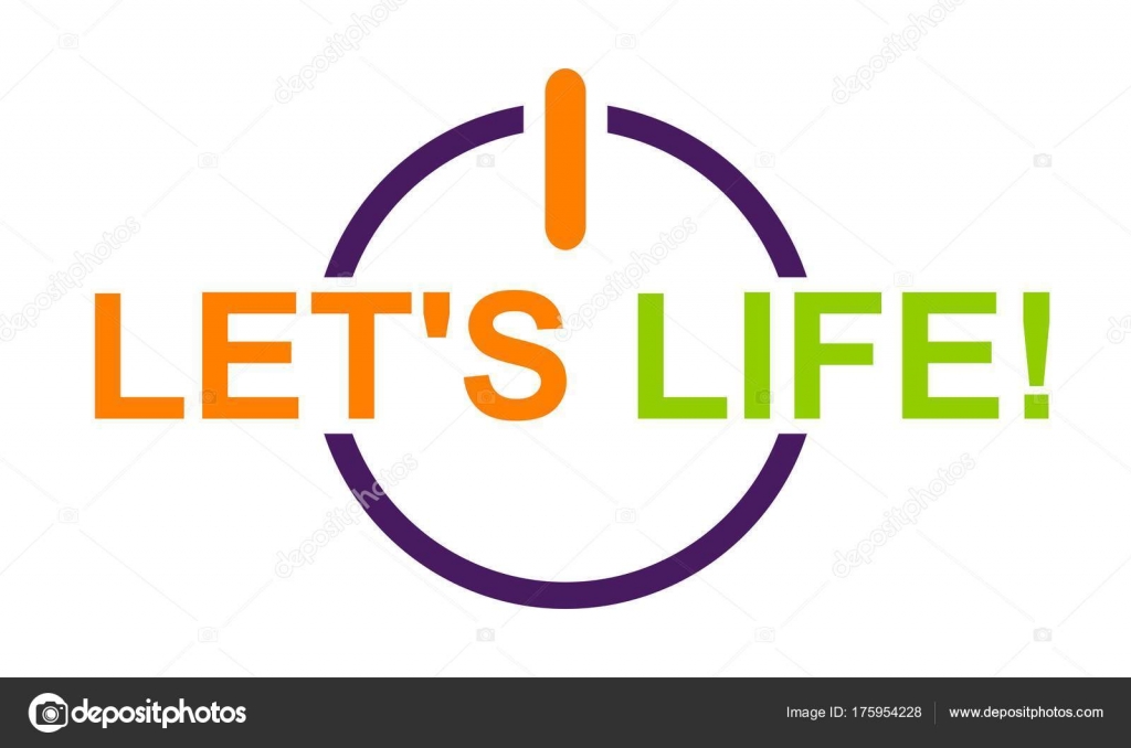 Let's Life! Stock Vector by ©alluranet 175954228