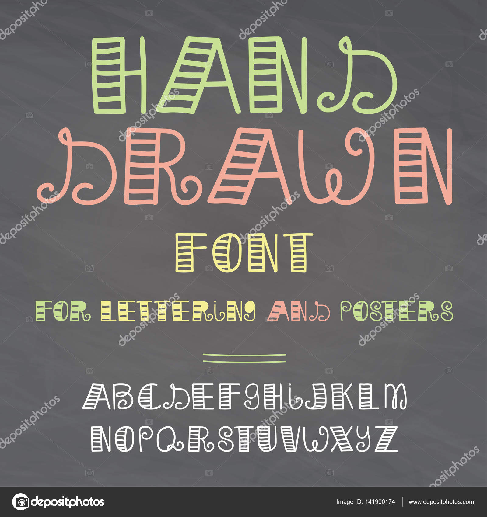 Label and badge with hand lettering Stock Vector Image by ©svitlana ...