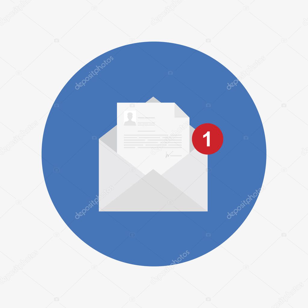 New message, notification icon. — Stock Vector © vadishzainer@gmail.com ... New message, notification icon. — Stock Vector © vadishzainer@gmail.com ...