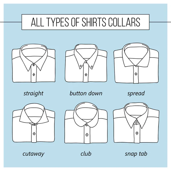 25 Dress shirt collars Vector Images, Dress shirt collars Illustrations ...
