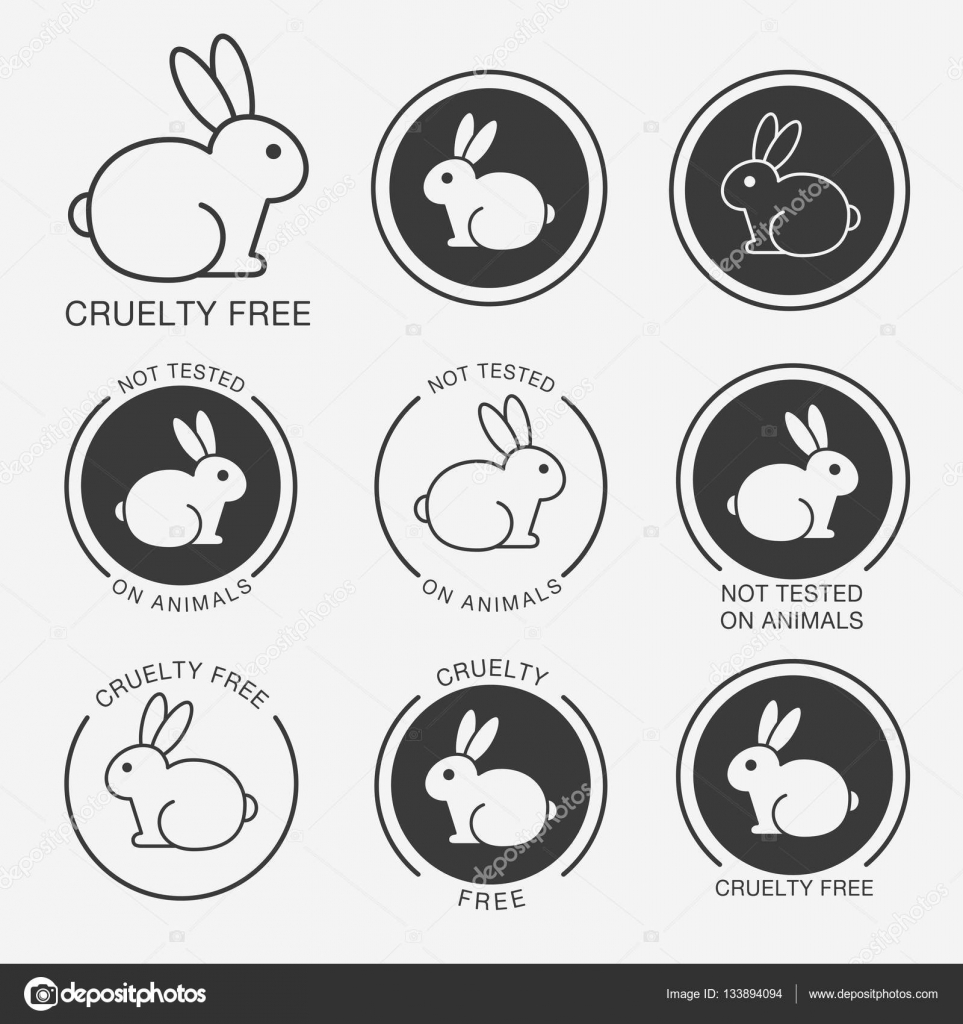 No animals testing icon. Animal cruelty free icon. Stock Vector Image ...