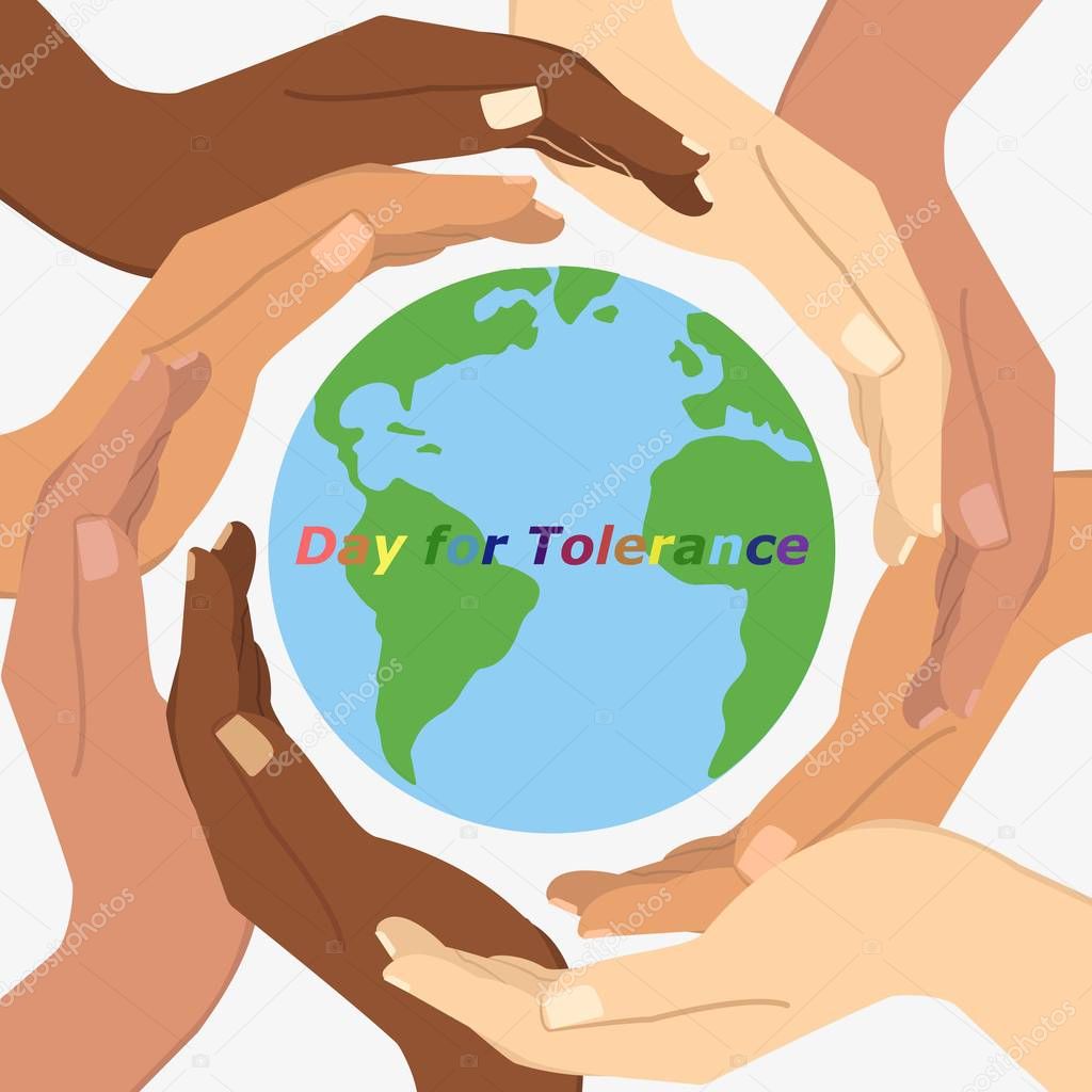 Vector illustration of International Day for Tolerance. Stock Vector by ...