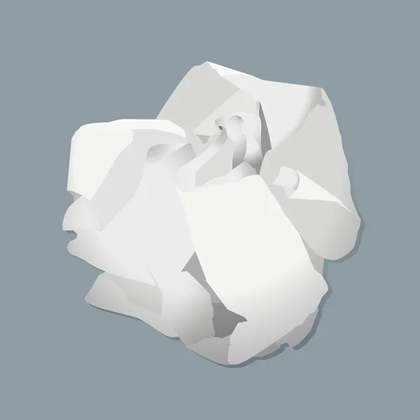 Crumpled paper ball Vector Art Stock Images | Depositphotos