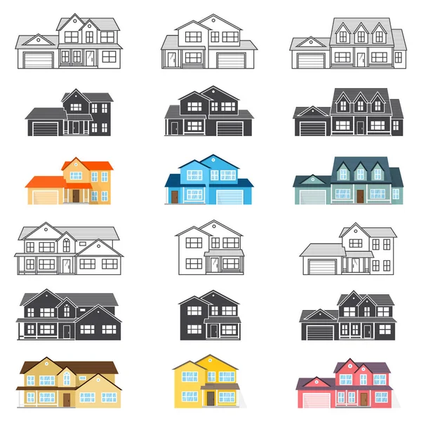 Suburban Vector Art Stock Images | Depositphotos