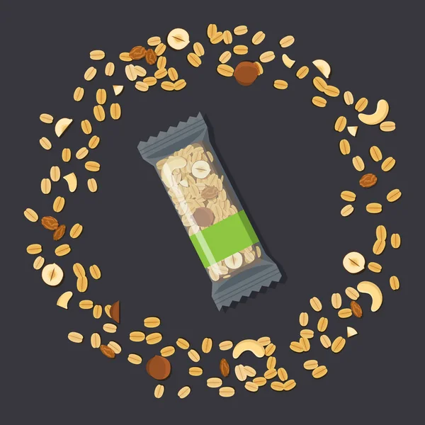 Cereal bar drawing Vector Art Stock Images | Depositphotos