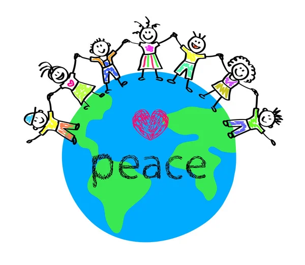 12,020,644 Kids world peace Vector Images | Depositphotos