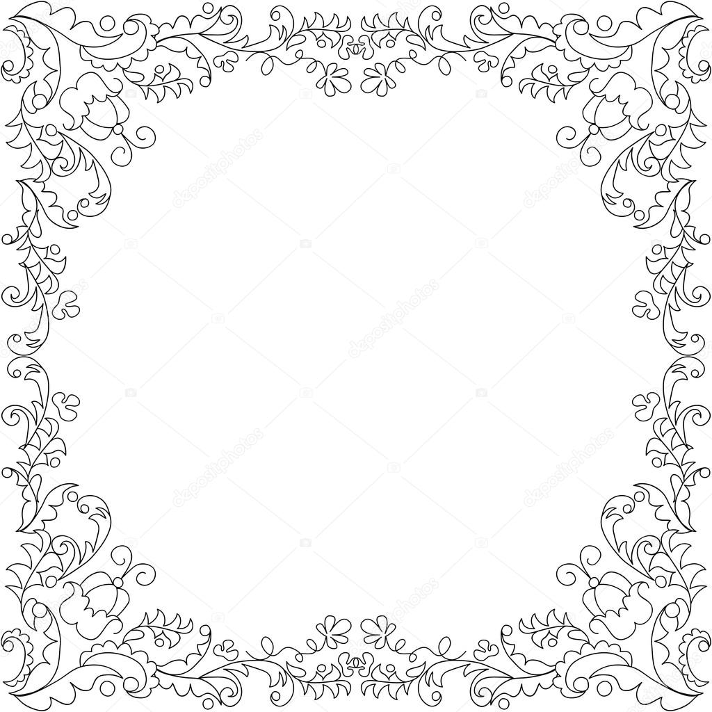 Vector template for cards. Stock Vector Image by ©Claudia_Nuage #125955712