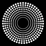 Blue halftone circles background Stock Vector Image by ©SvetlanaR #3614720