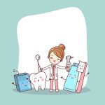 Cute cartoon dentist brush tooth Stock Vector Image by ©etoileark ...