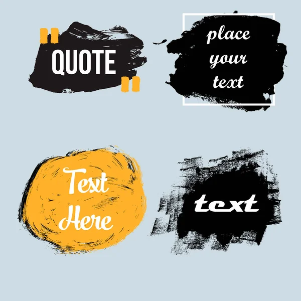 Orange quotation marks Vector Art Stock Images | Depositphotos