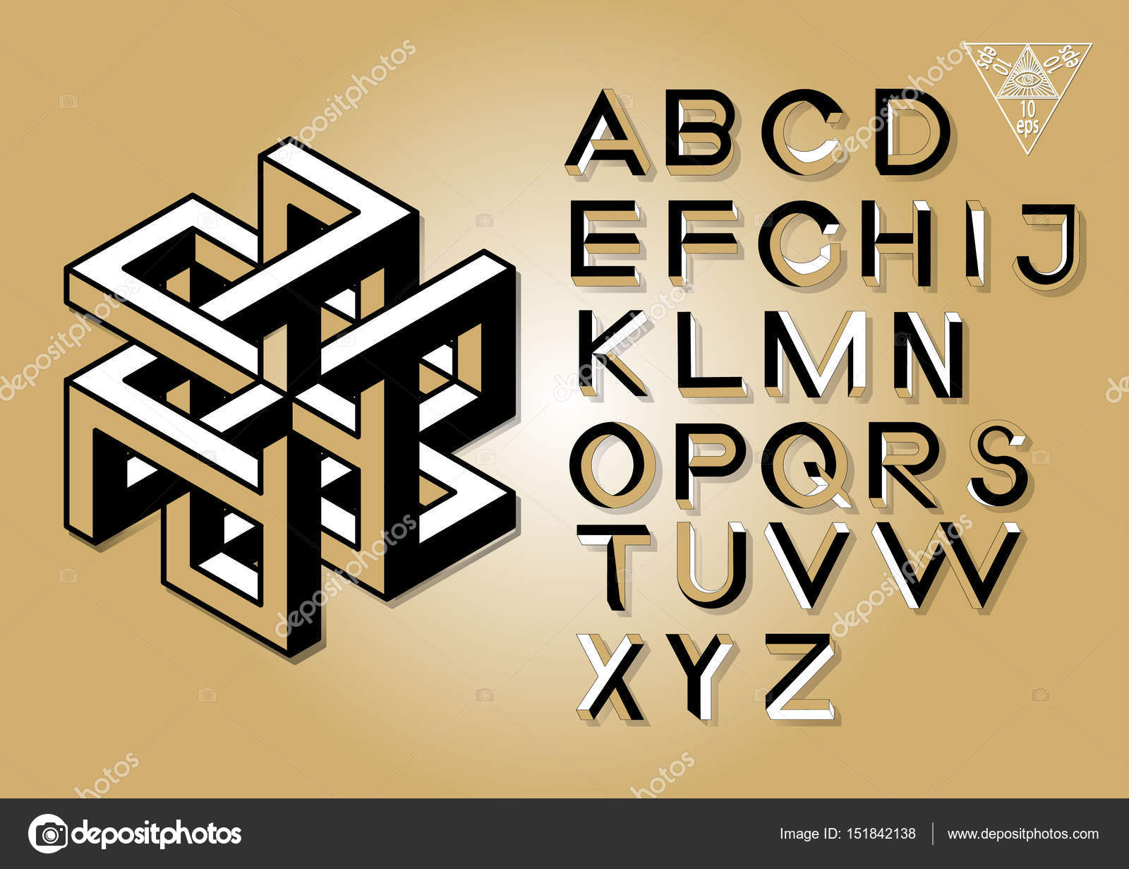 Impossible Shapes Letters