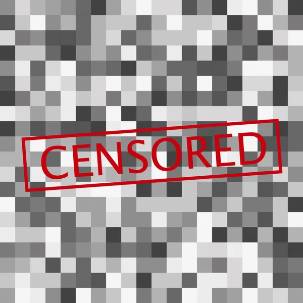 Pixel censored signs. Black censor bar concept. Censorship rectangle ...
