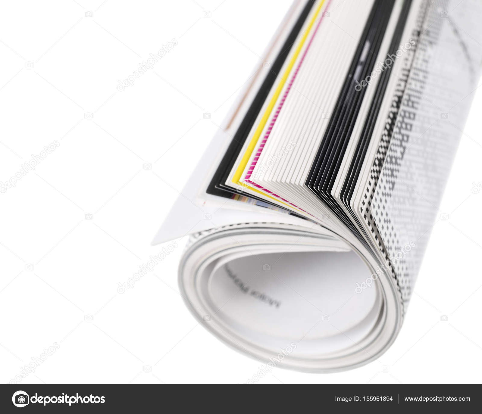 Magazine roll up Stock Photo by ©Goir 155961894