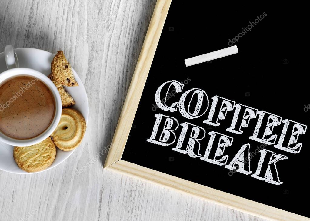 Coffee break concept — Stock Photo © Goir #156349022