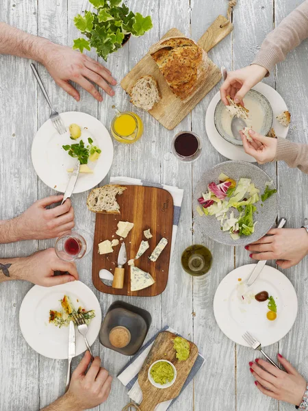 Family dinner on the table Stock Photo by ©Goir 109861060
