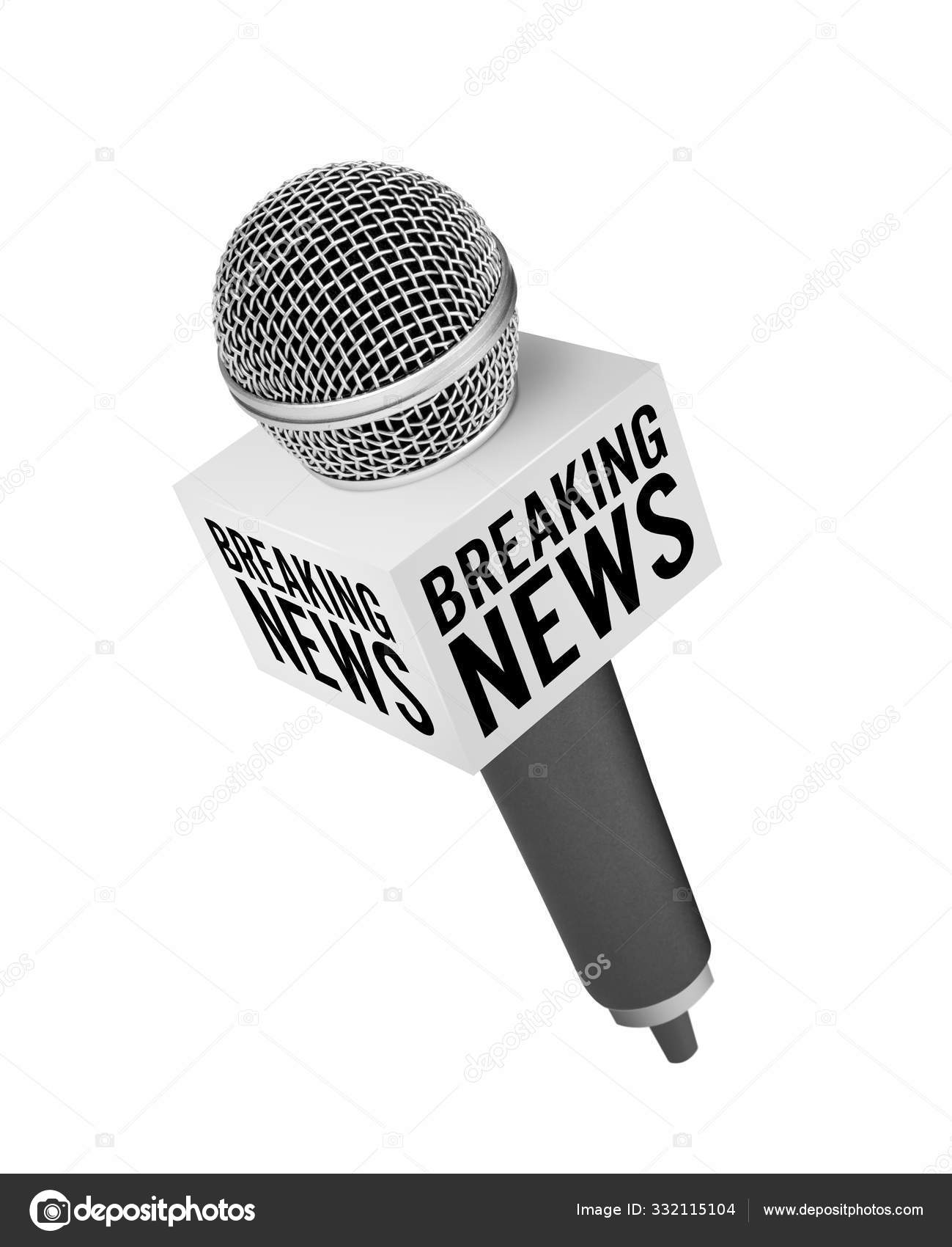 News Anchor Microphone