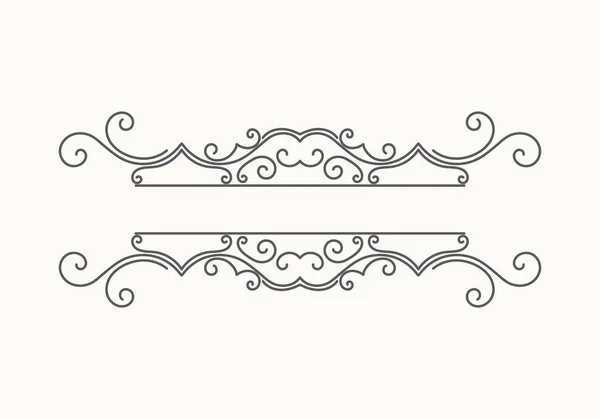 Molduras caligráficas Vector Art Stock Images | Depositphotos