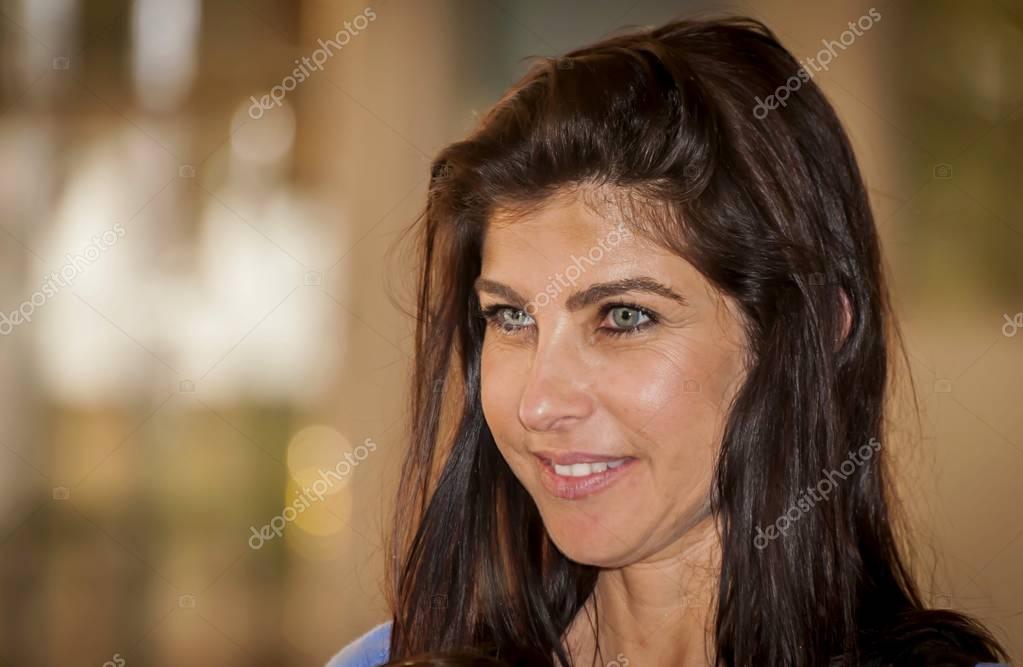 Eilat Israel December 2017 Famous Israeli Anchor Woman Geula Even ...