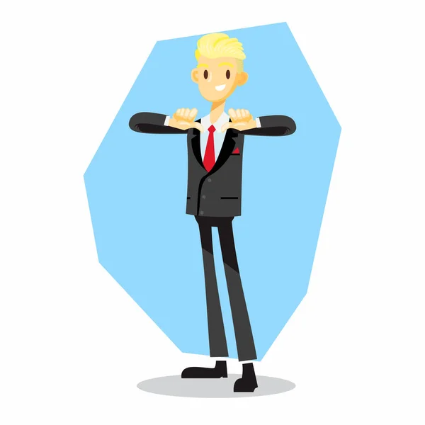Emcee Cartoon Vector Illustration Stock Vector Image by ...