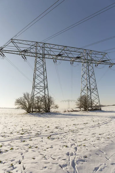 high voltage cable - Stock Image - Everypixel