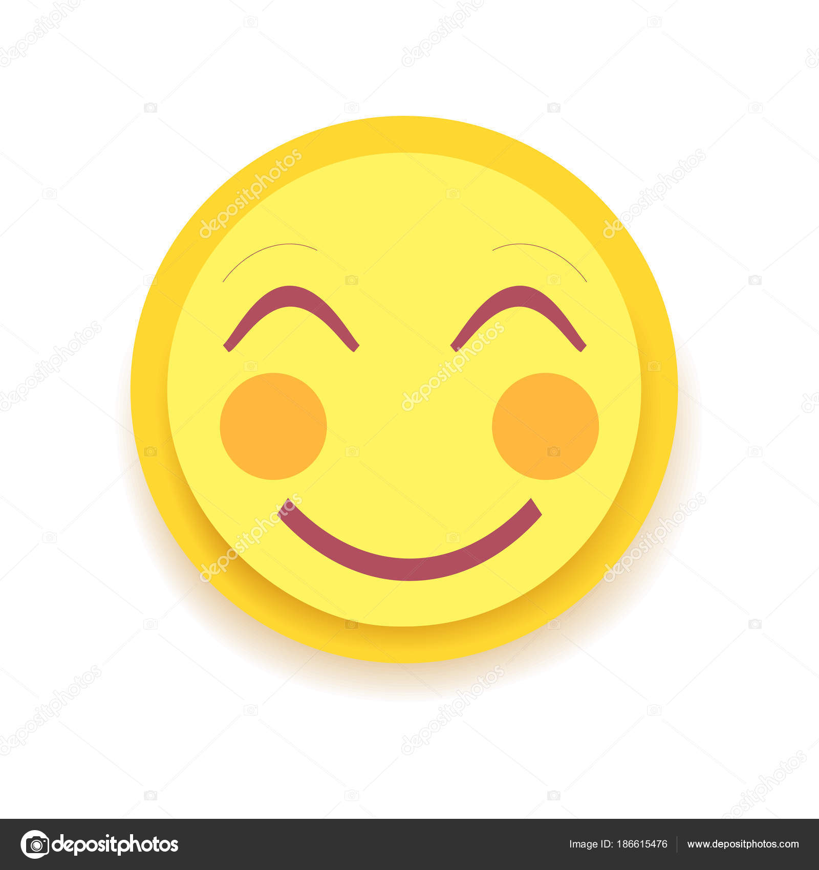 Emodji Icon. Emoticon for chat, messages,web. Isolated vector ... Emodji Icon. Emoticon for chat, messages,web. Isolated vector ...