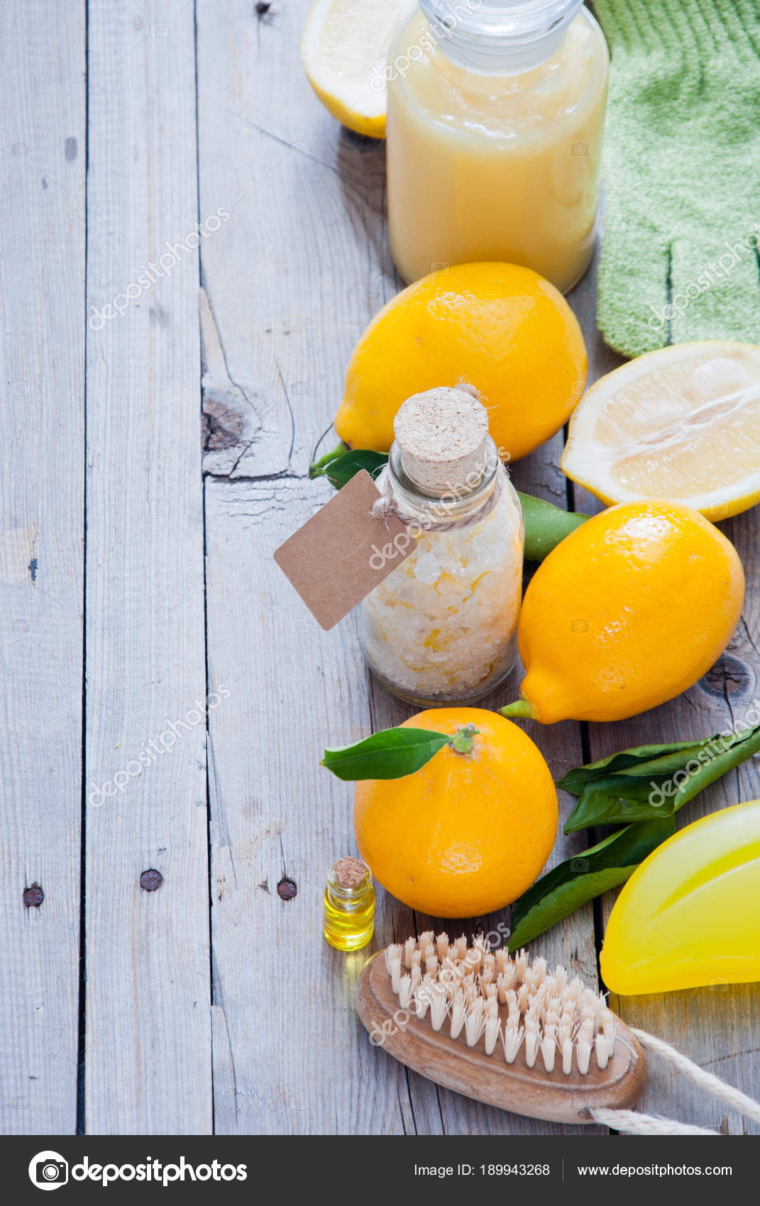 Lemon Spa — Stock Photo © letterberry #189943268