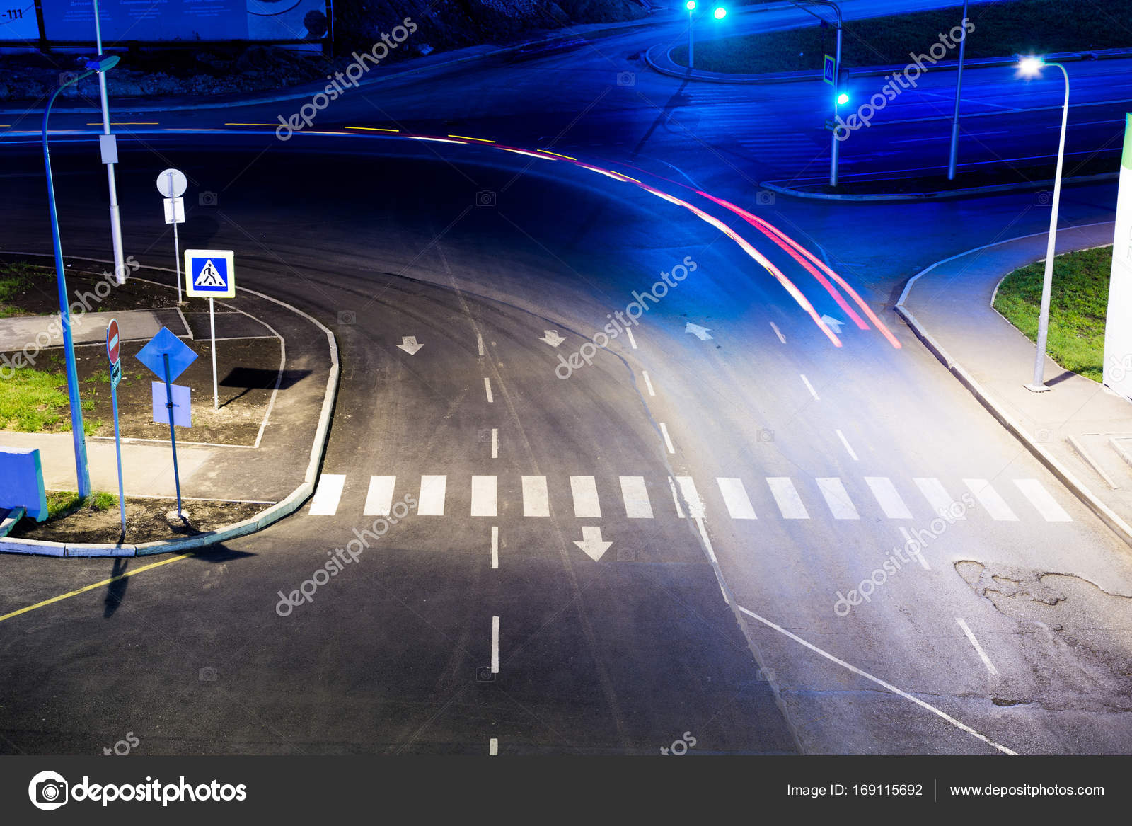Empty City Intersection